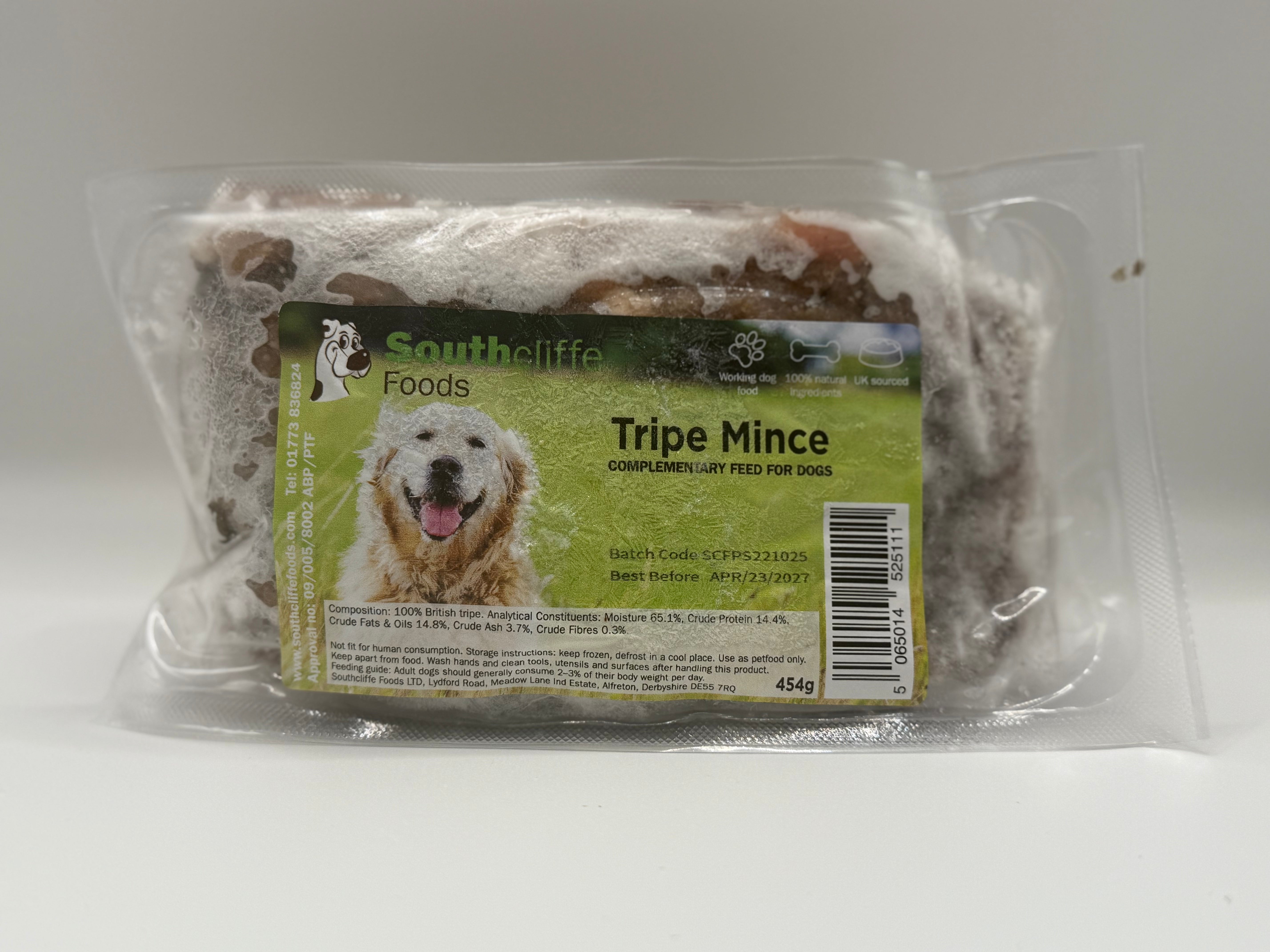 Tripe Mince for Dogs | Vitamin Packed | Delivered or Collect
